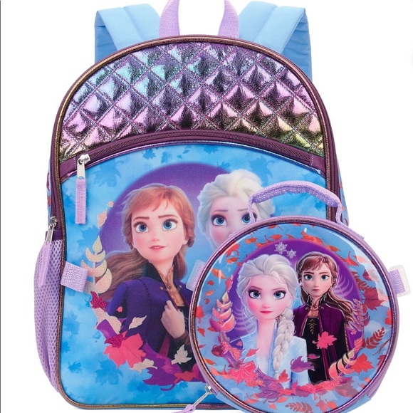 Disney | Accessories | Disney Frozen Ii Elsa And Anna Purple And Blue ...